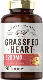 Carlyle grass fed beef heart capsules