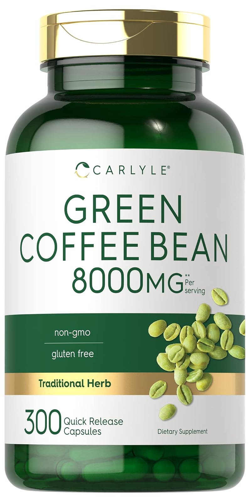 Carlyle green coffee bean capsules