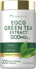 Carlyle green tea extract capsules