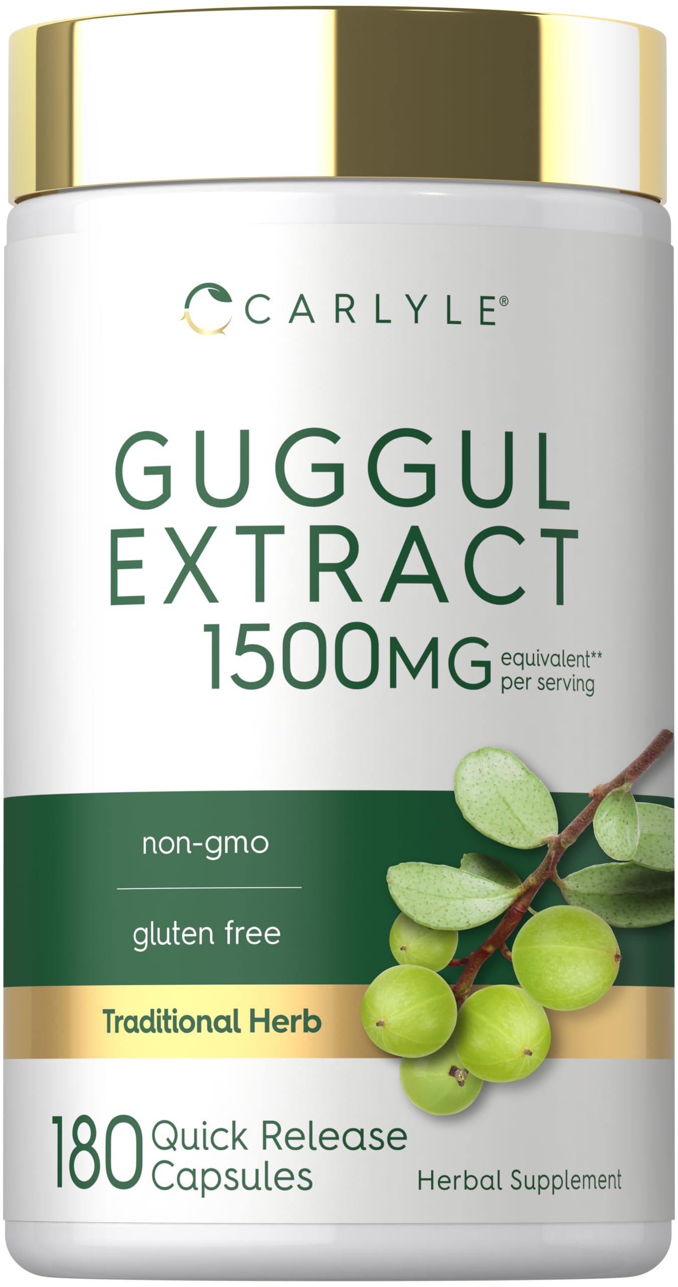 Carlyle guggul extract capsules