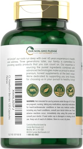 Carlyle hawthorn berry dosage guide