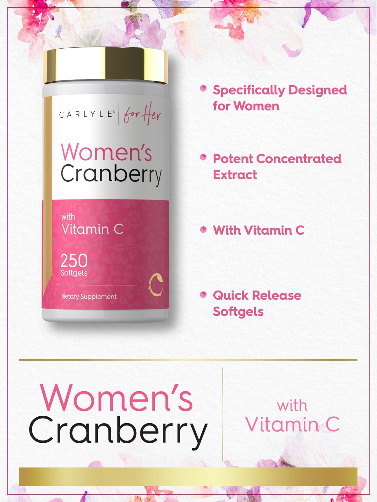 Carlyle herbal cranberry extract