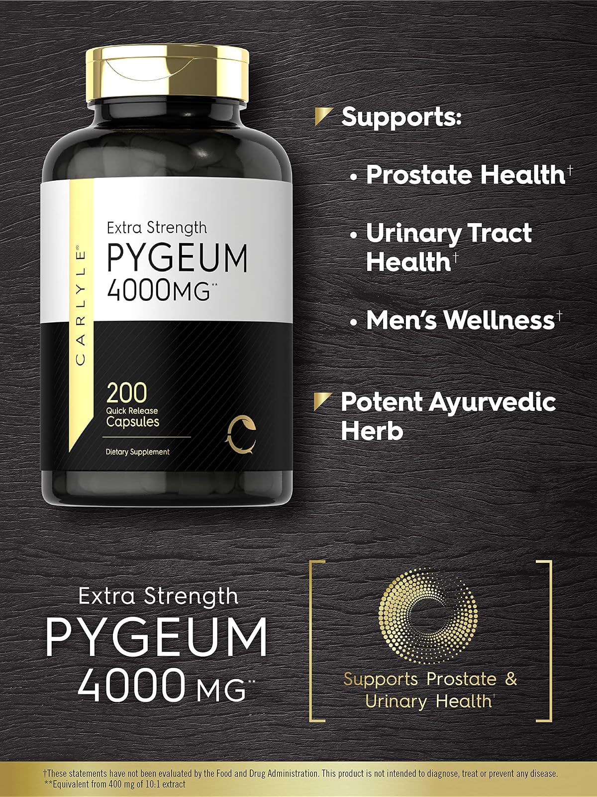 Carlyle herbal extract for prostate health