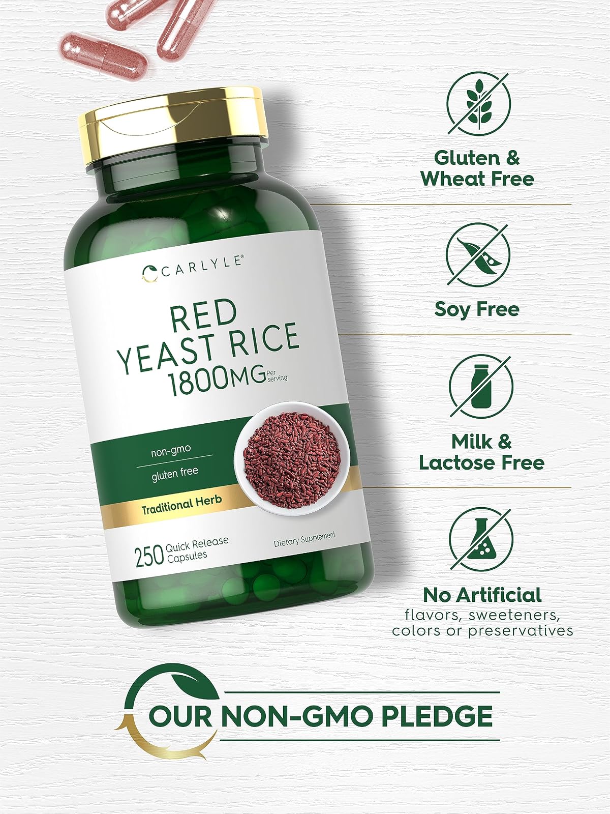 Carlyle herbal red yeast rice