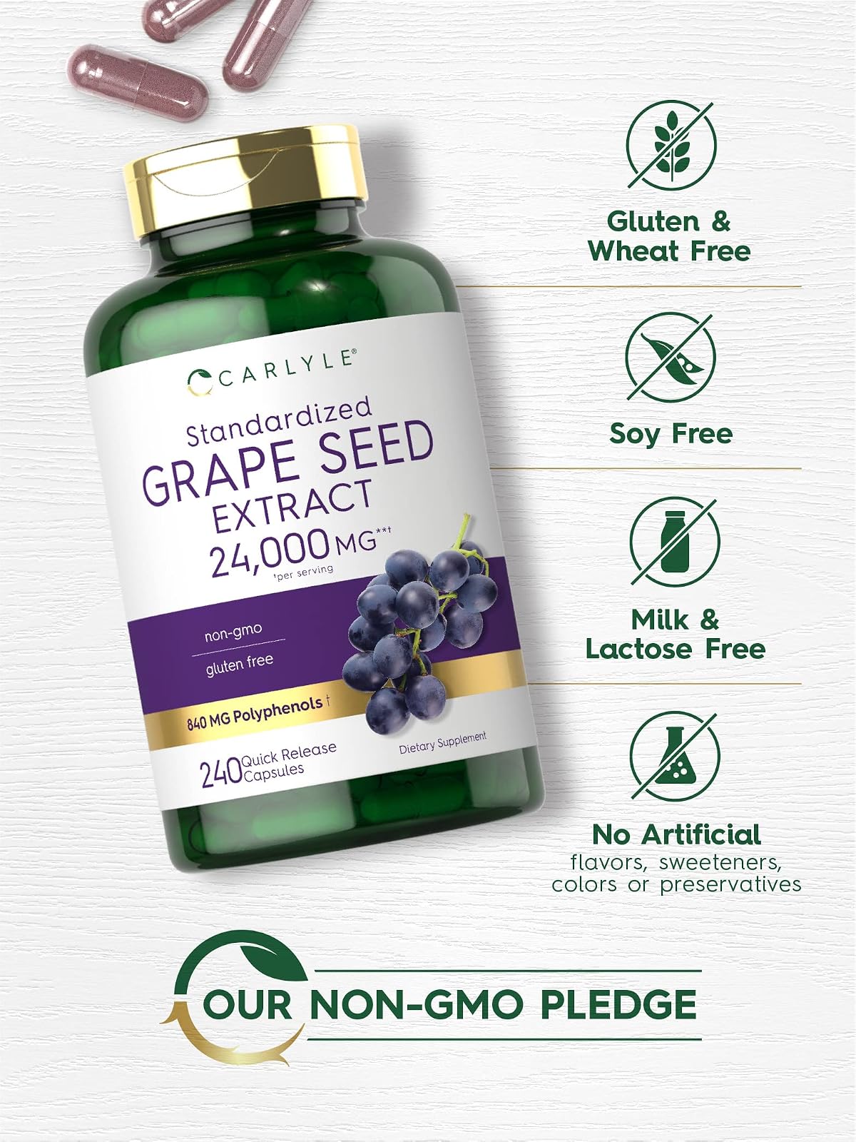 Carlyle herbal supplement for wellness
