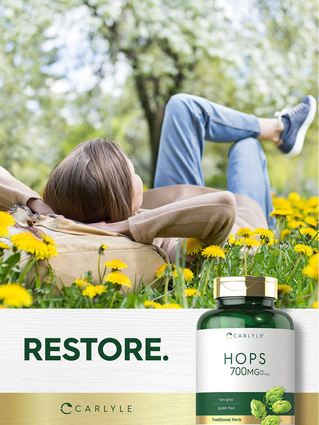 Carlyle Hops for improved mood