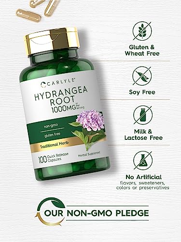 Carlyle Hydrangea Root capsules for energy boost