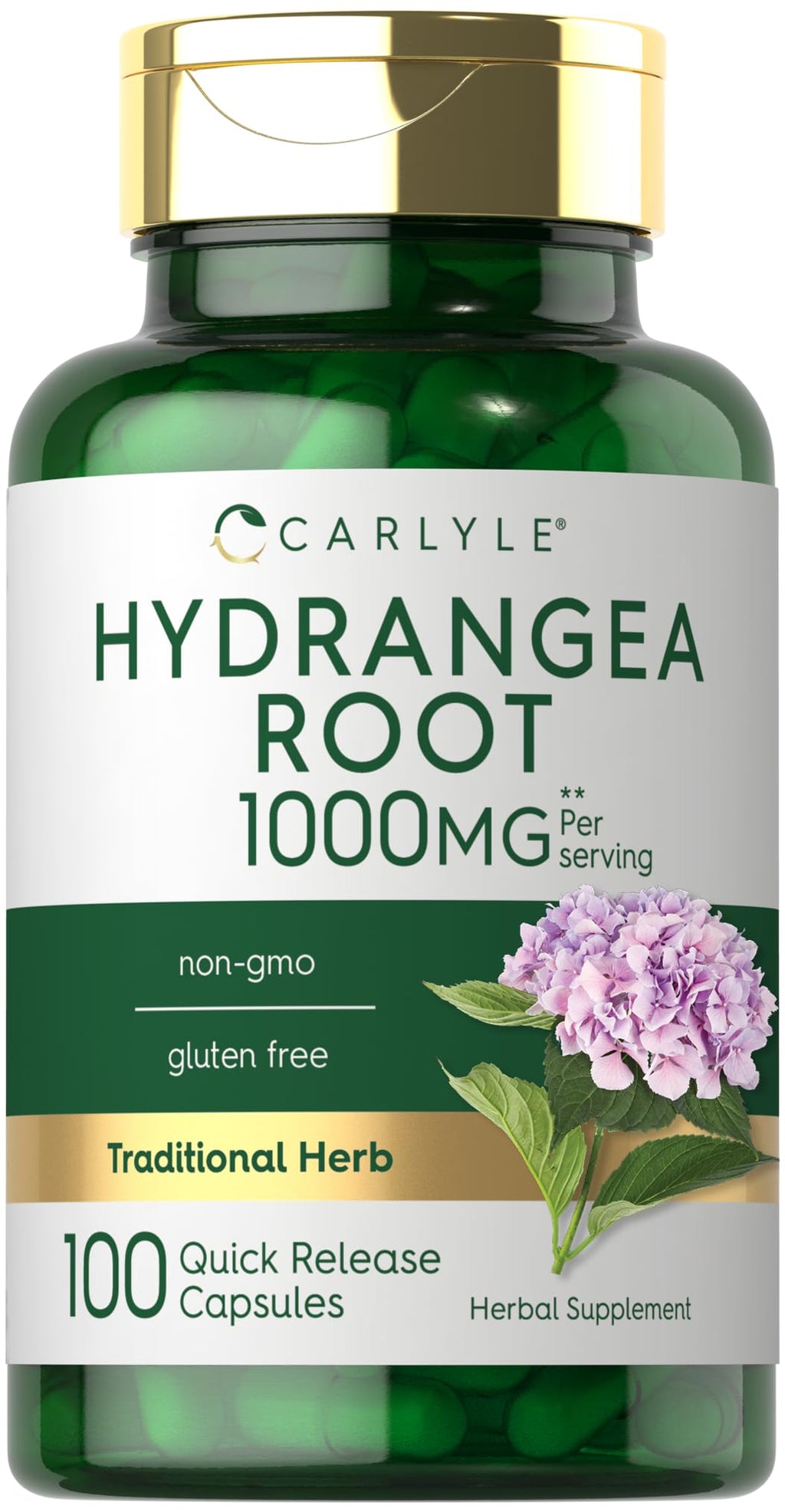 Carlyle Hydrangea Root capsules for wellness