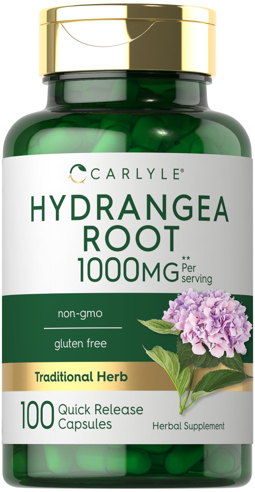 Carlyle Hydrangea Root capsules for wellness