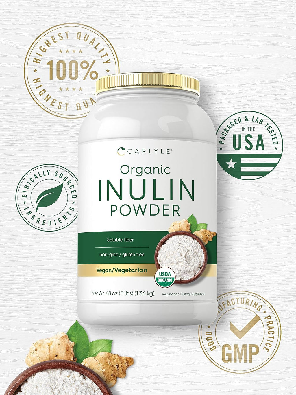Carlyle inulin powder for probiotics
