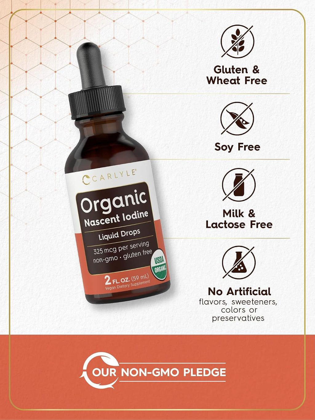 Carlyle iodine drops for energy