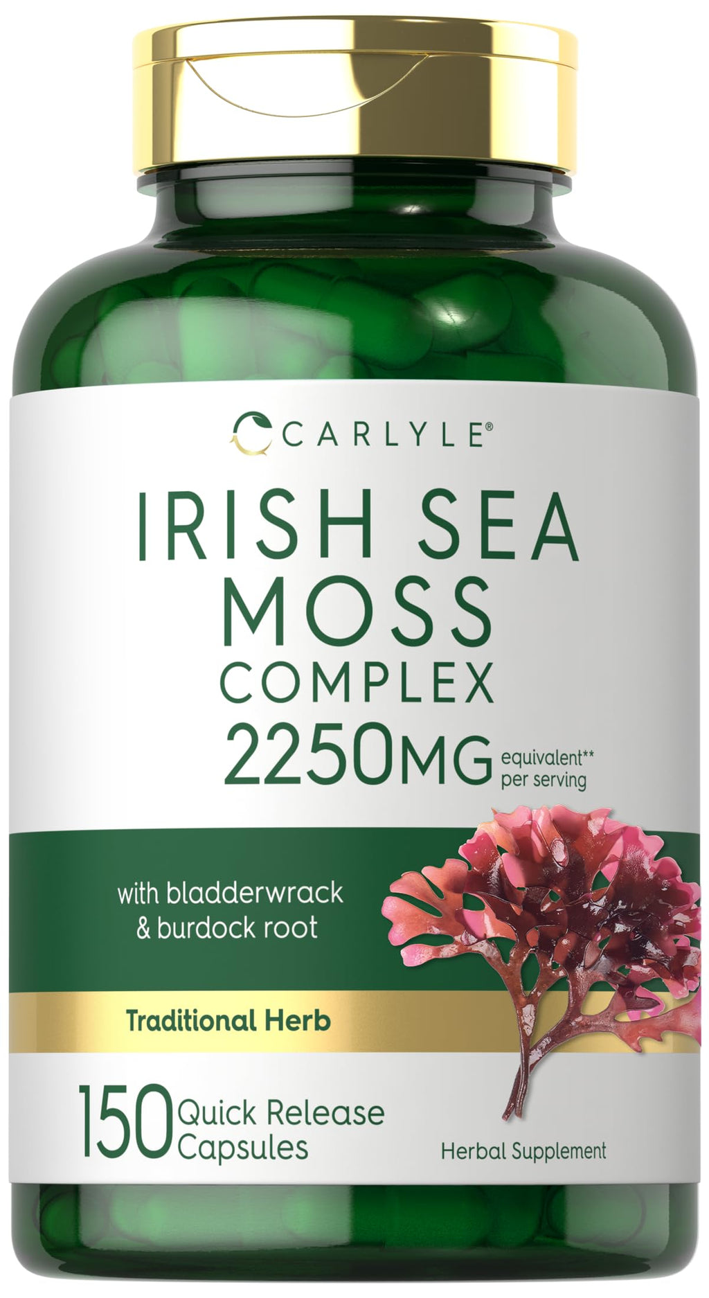 Carlyle Irish Sea Moss Capsules benefits