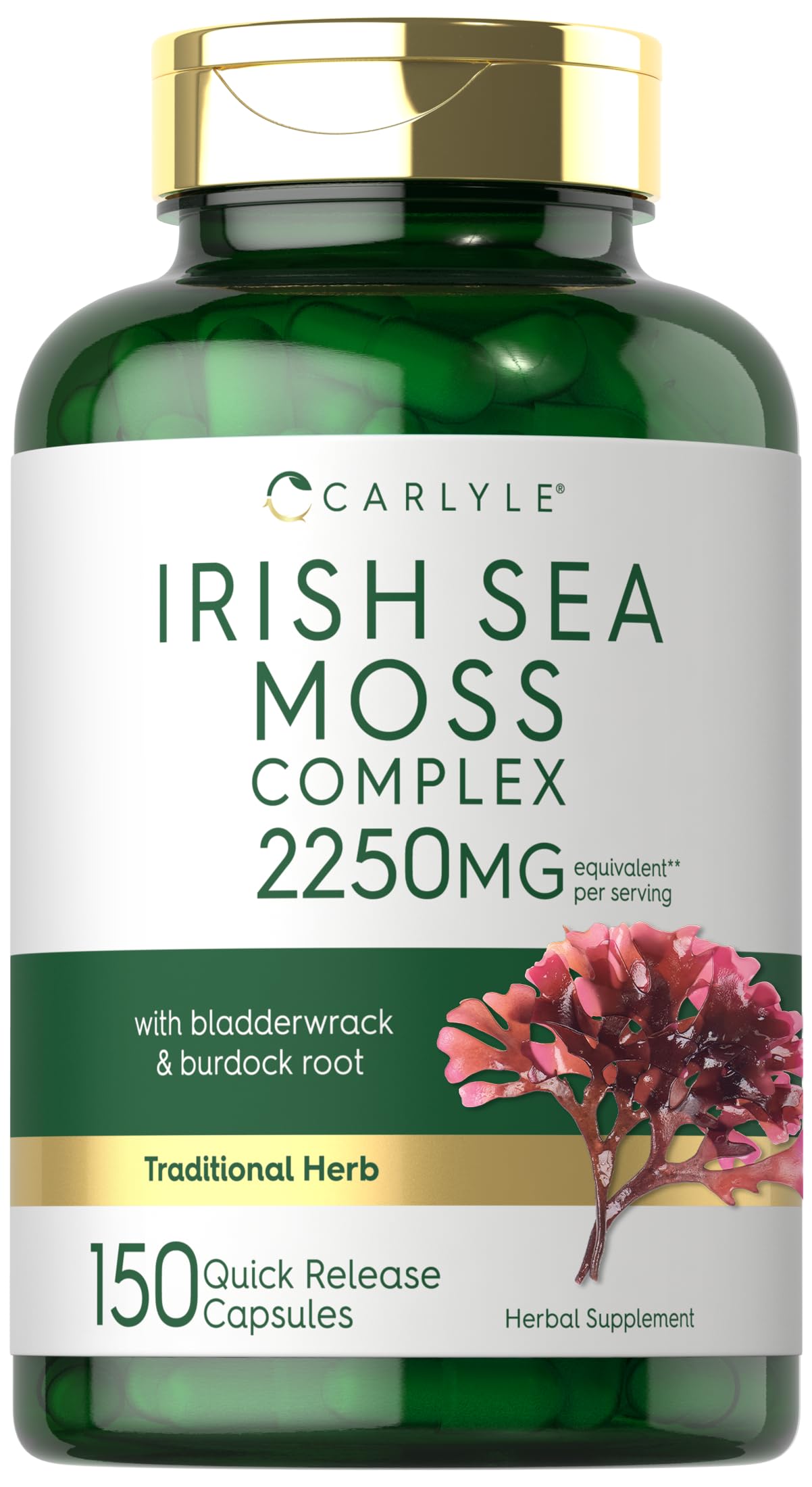 Carlyle Irish Sea Moss Capsules benefits