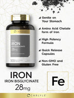 Carlyle iron capsules for energy