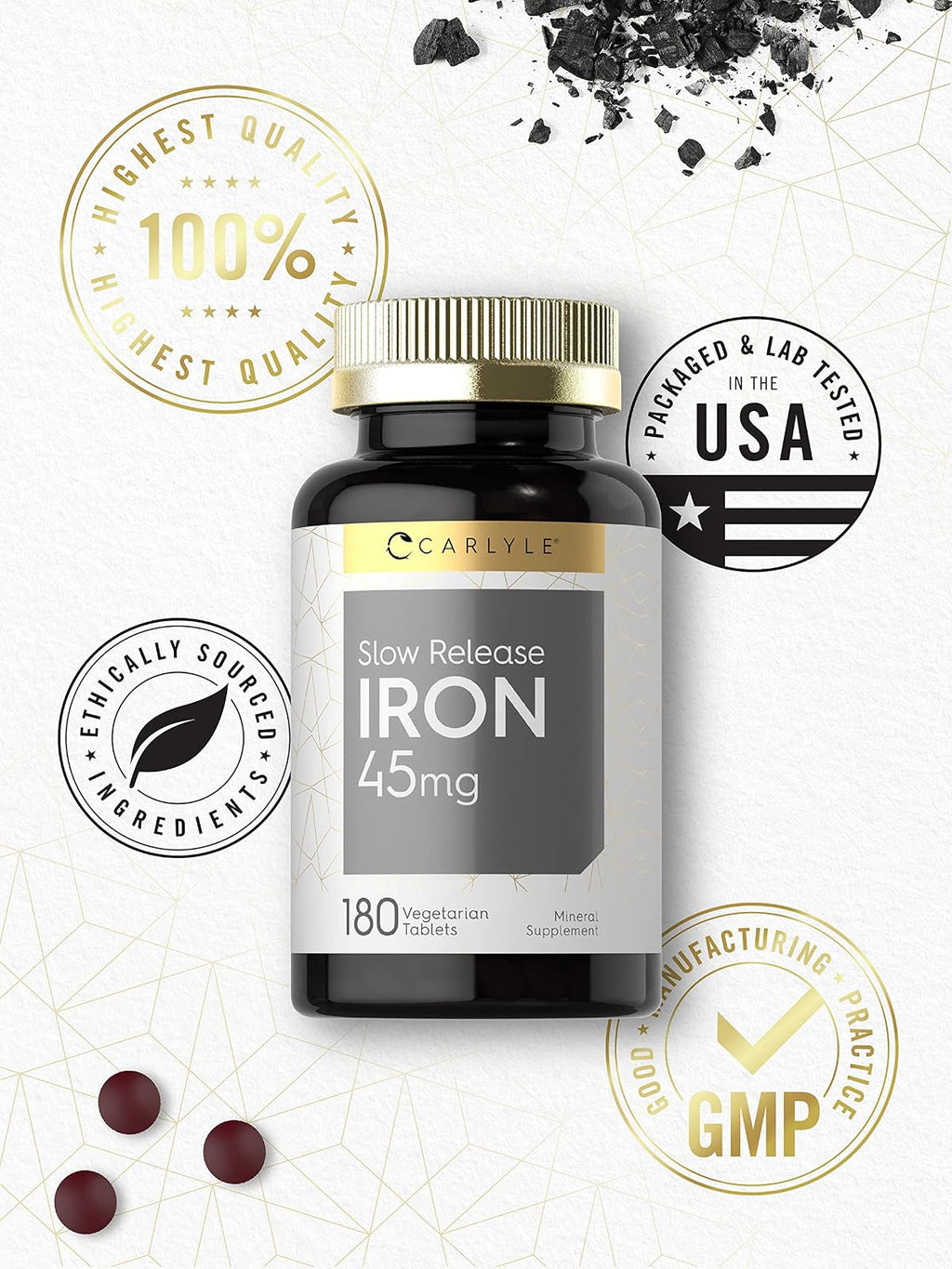 Carlyle iron for energy boost