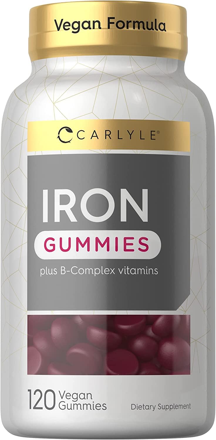 Carlyle iron gummies for energy