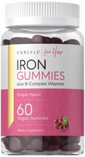 Carlyle iron gummies for women