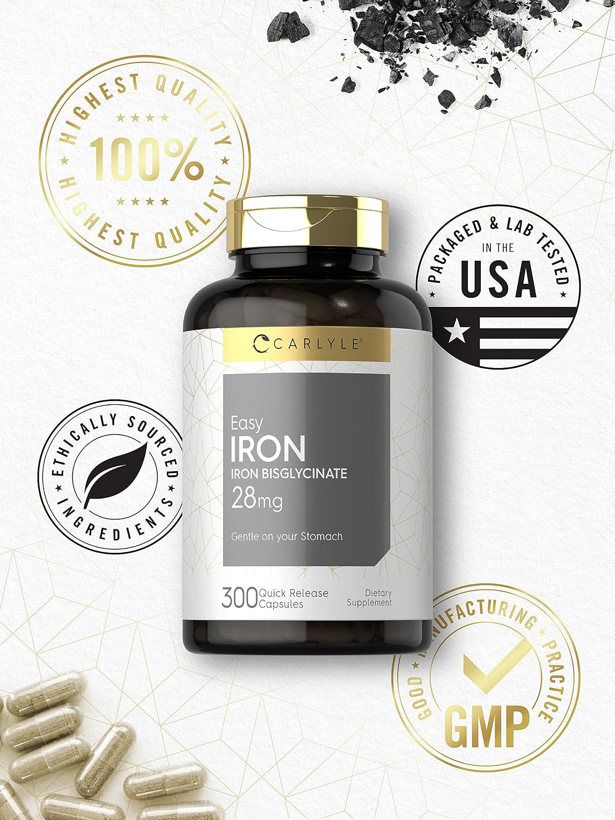 Carlyle iron support for healthy blood
