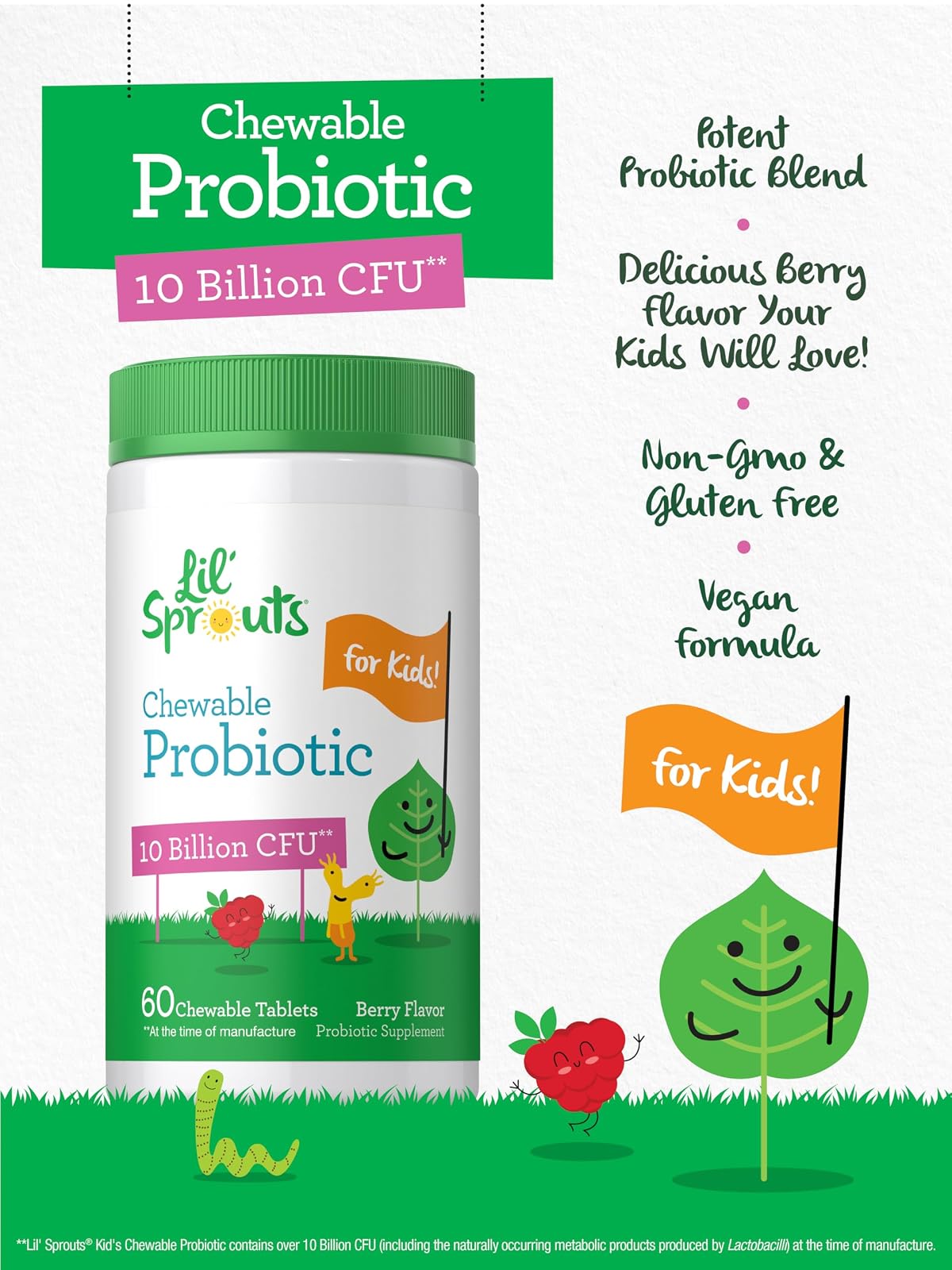 Carlyle kids chewable probiotic benefits