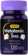Carlyle Kids Melatonin chewable tablets