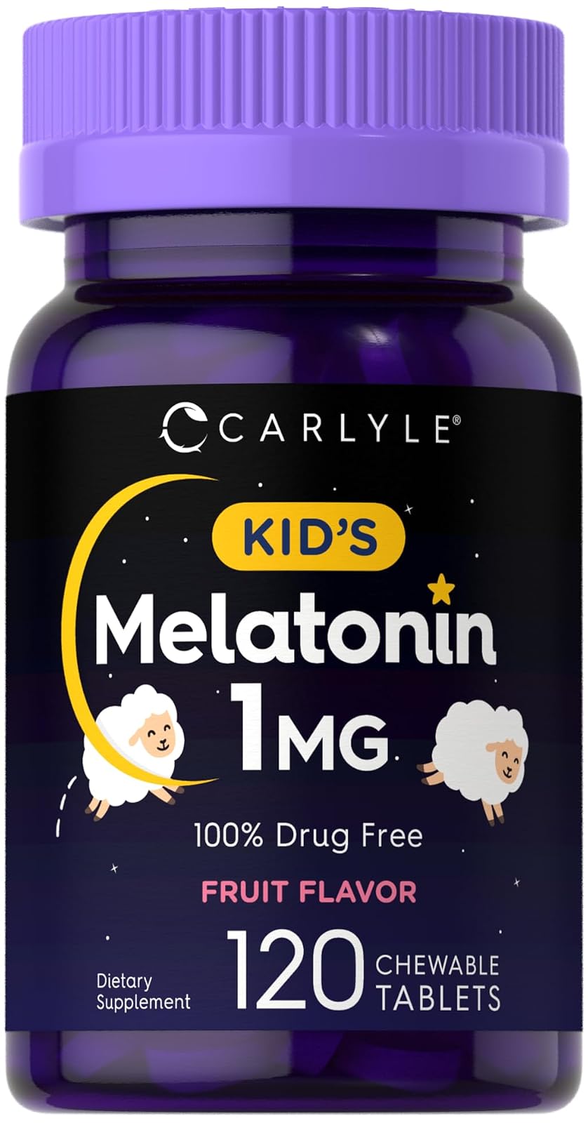Carlyle Kids Melatonin chewable tablets