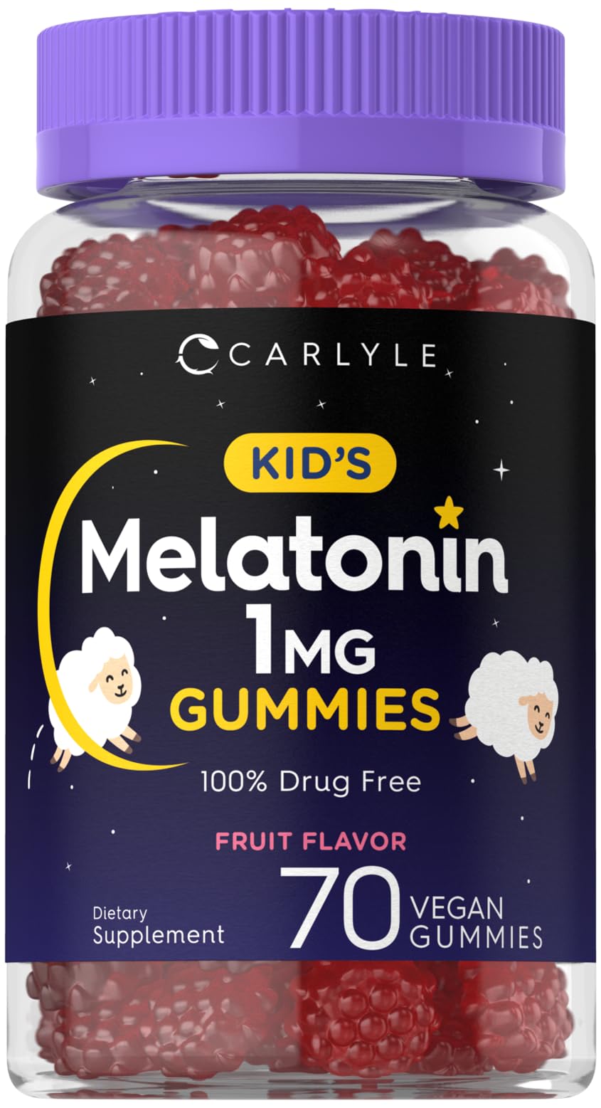 Carlyle Kids Melatonin Gummies for sleep