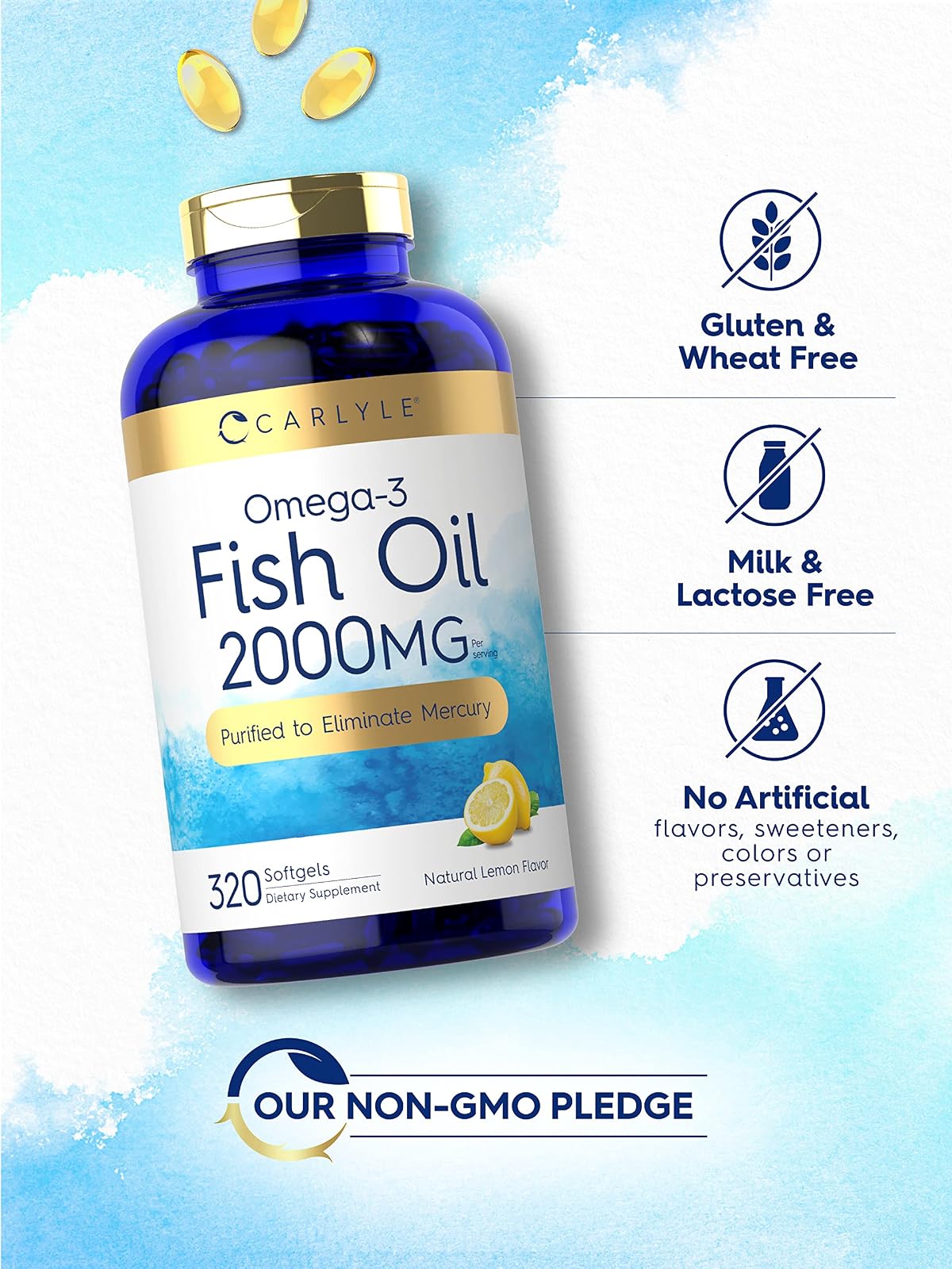Carlyle kids omega 3 supplements