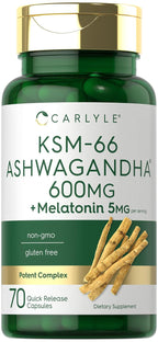 Carlyle KSM-66 Ashwagandha benefits