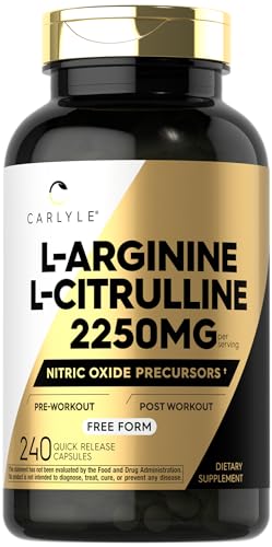 Carlyle L-Arginine L-Citrulline benefits