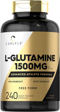 Carlyle l-glutamine for muscle recovery