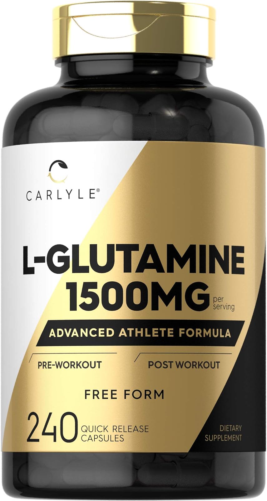 Carlyle l-glutamine for muscle recovery