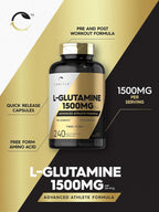 Carlyle l-glutamine supports gut health