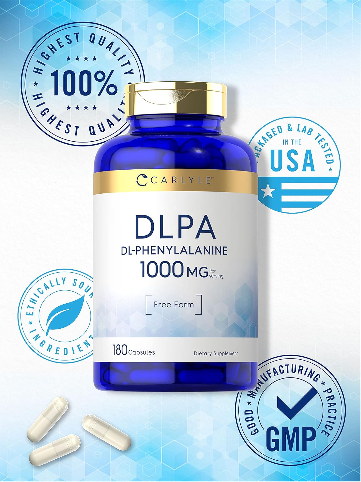 Carlyle L-Phenylalanine for mental clarity