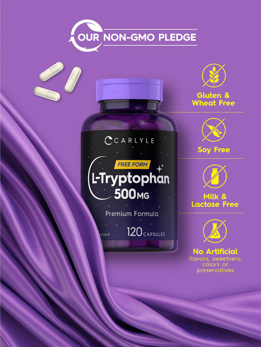 Carlyle L-Tryptophan for better sleep