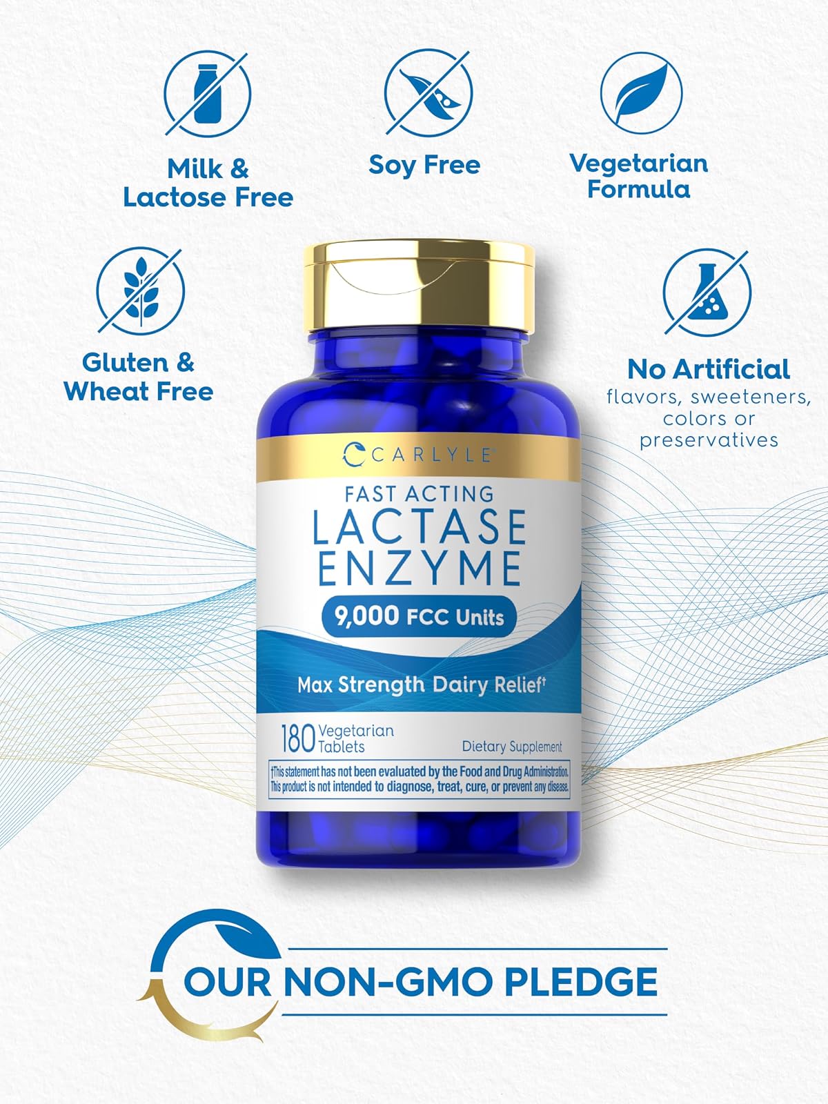 Carlyle lactase for lactose intolerance
