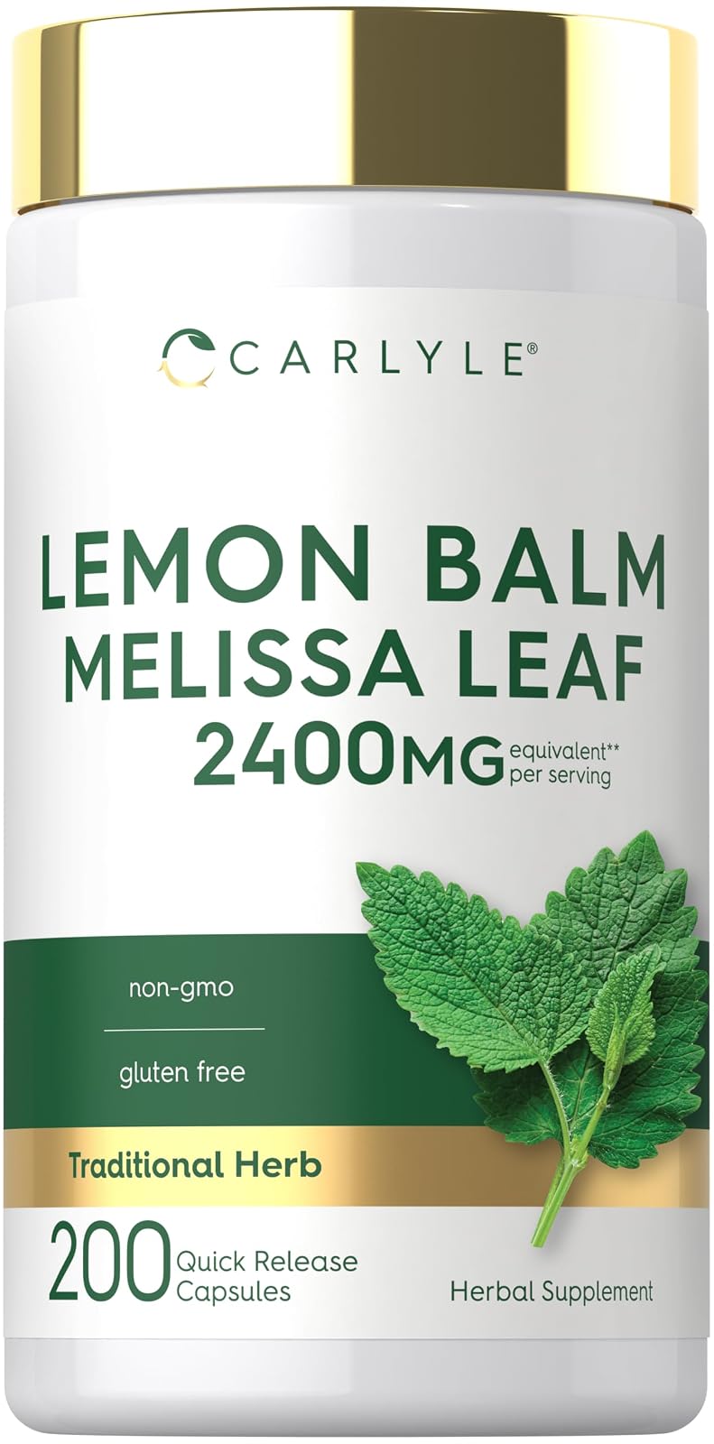 Carlyle Lemon Balm 500 mg capsules