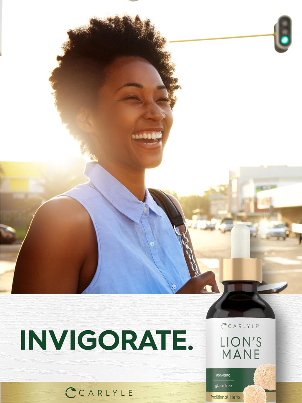 Carlyle lion's mane for stress relief