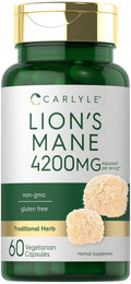 Carlyle lion's mane mushroom capsules