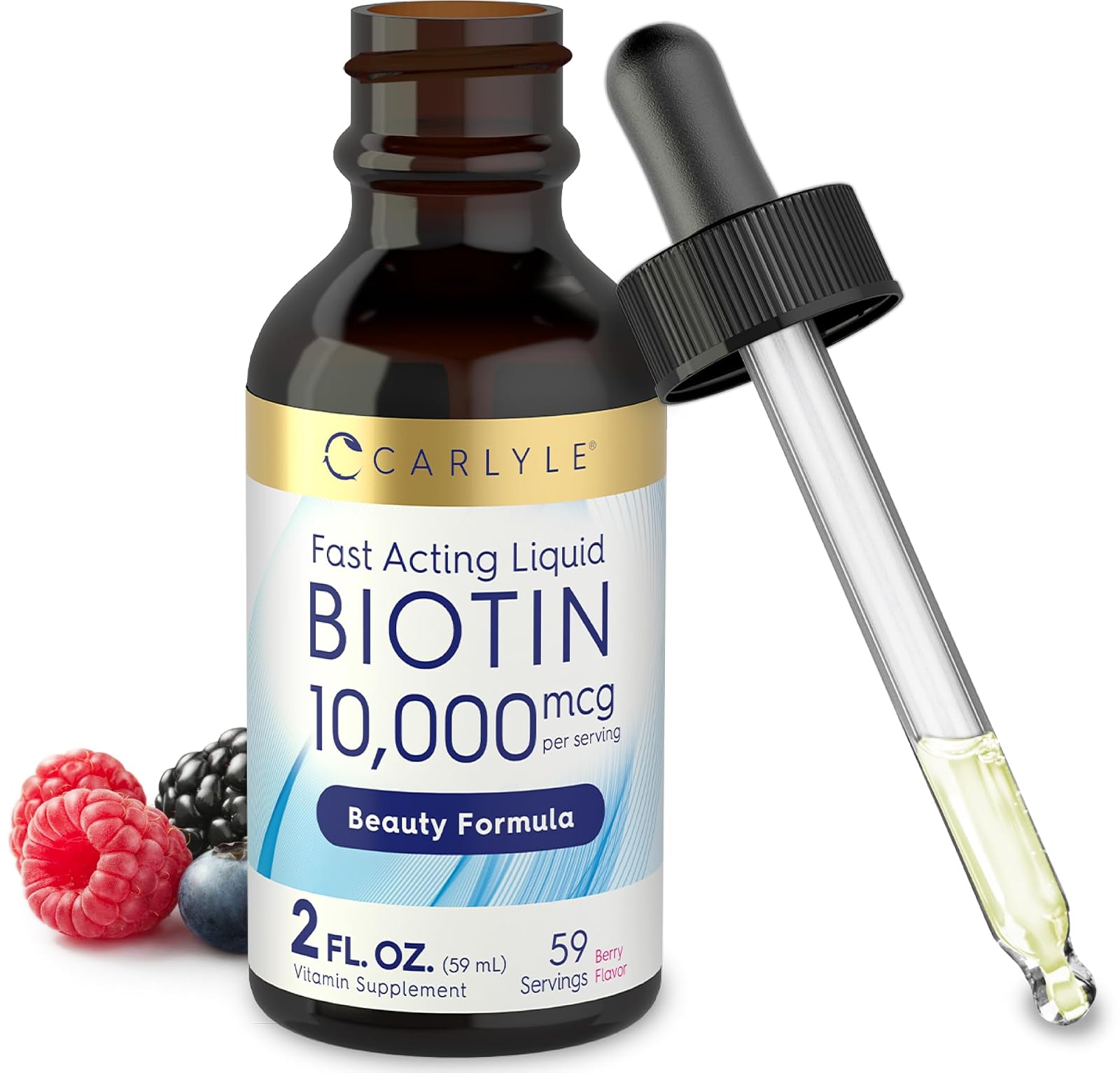Carlyle Liquid Biotin 10000 mcg drops