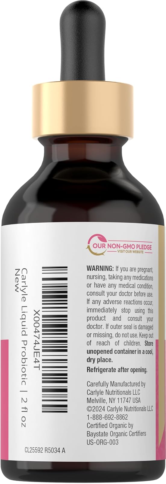 Carlyle liquid probiotics for gut balance