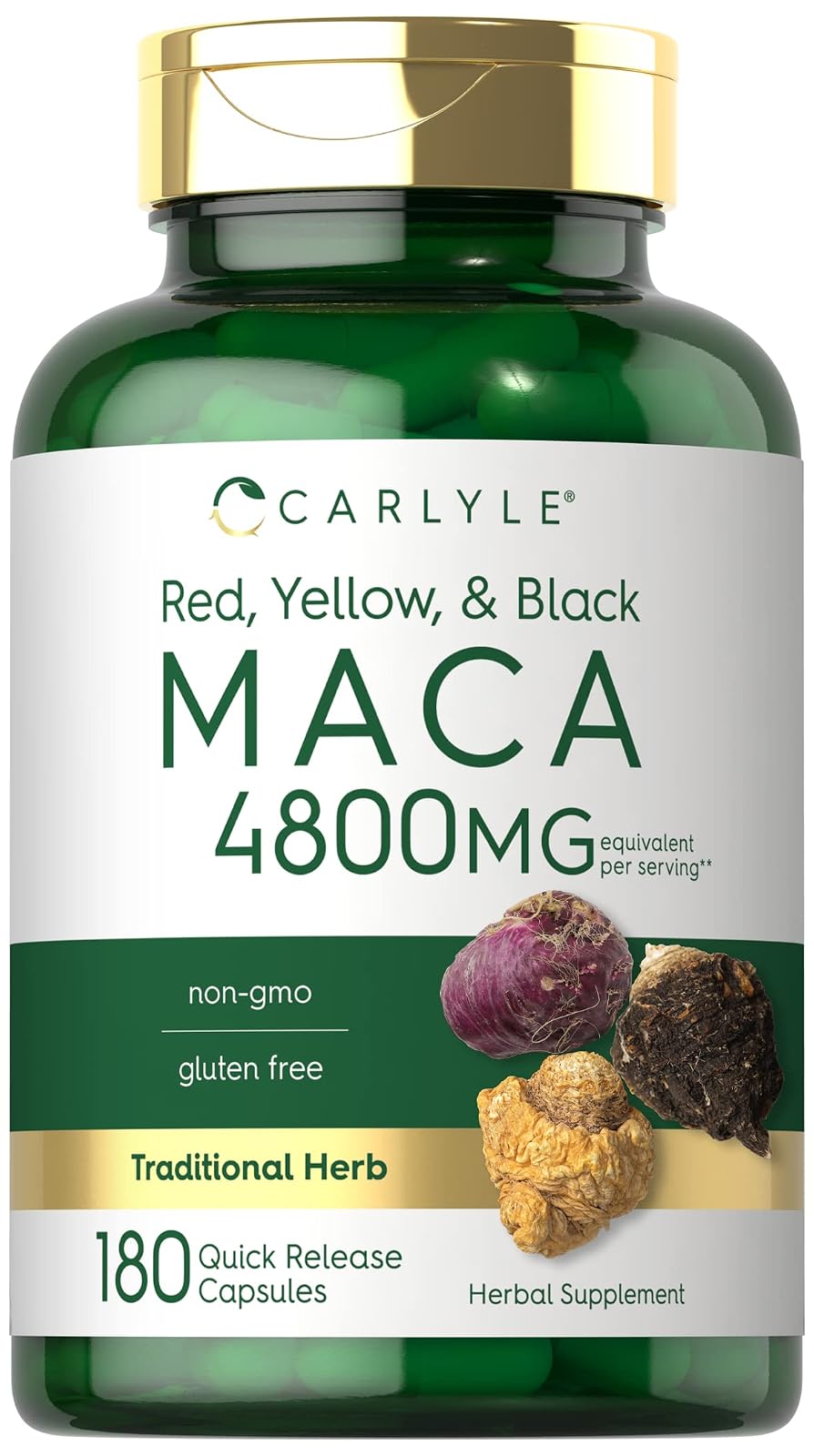 Carlyle Maca Root 500 mg capsules