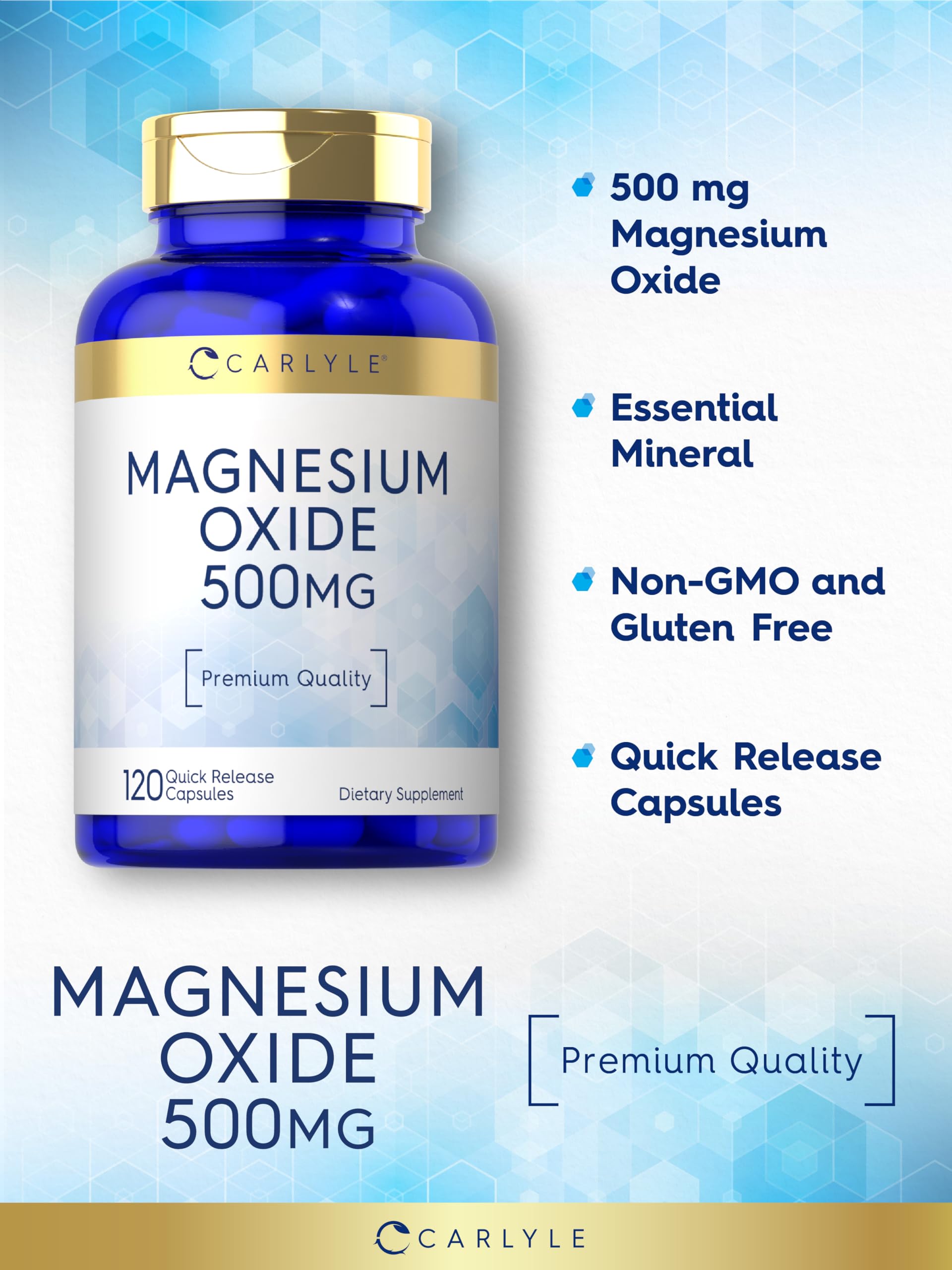 Carlyle magnesium for muscle support