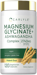 Carlyle magnesium glycinate capsules for relaxation
