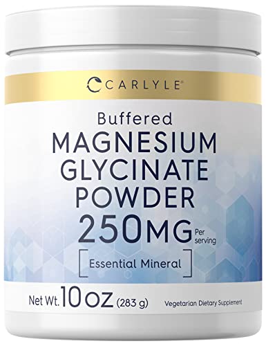 Carlyle magnesium glycinate powder benefits