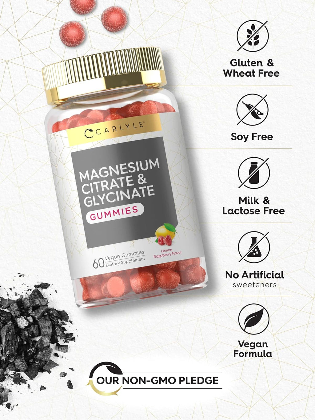 Carlyle magnesium gummies for stress relief