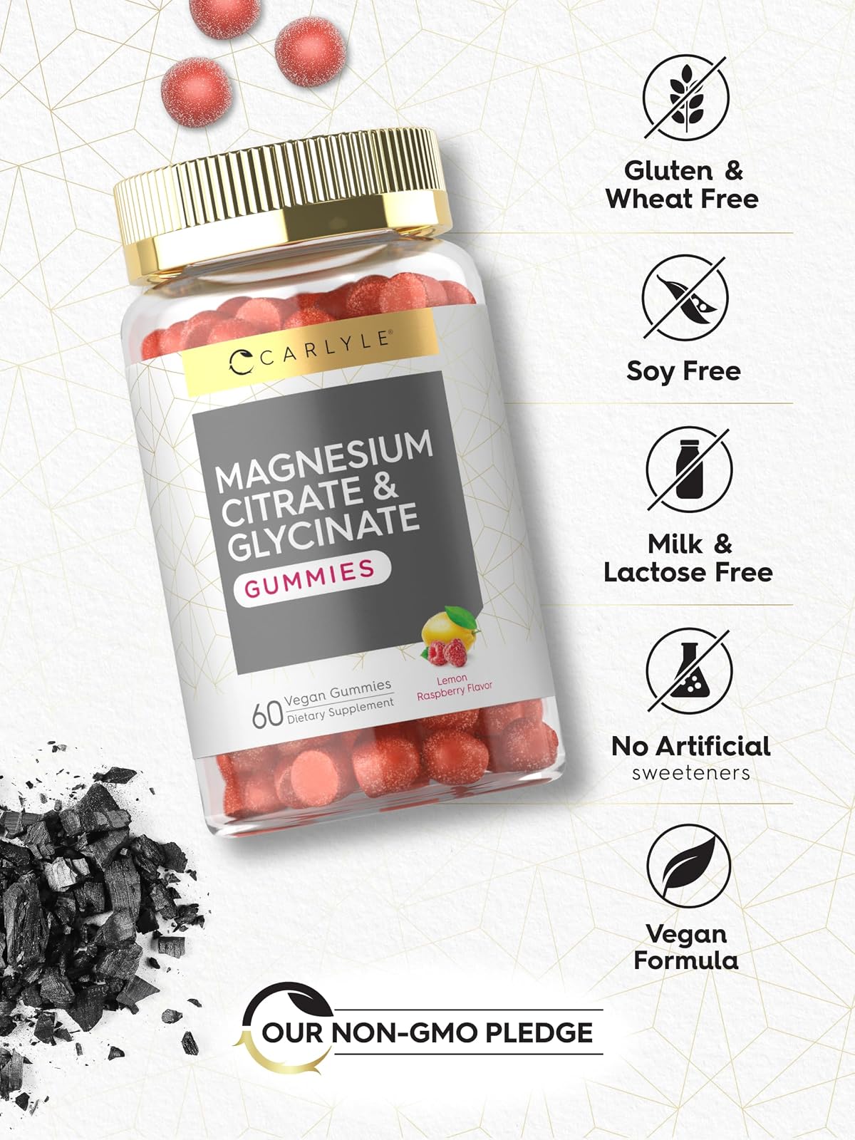Carlyle magnesium gummies for stress relief