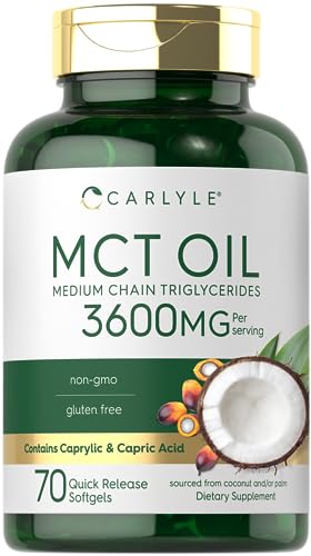 Carlyle MCT oil softgels for energy