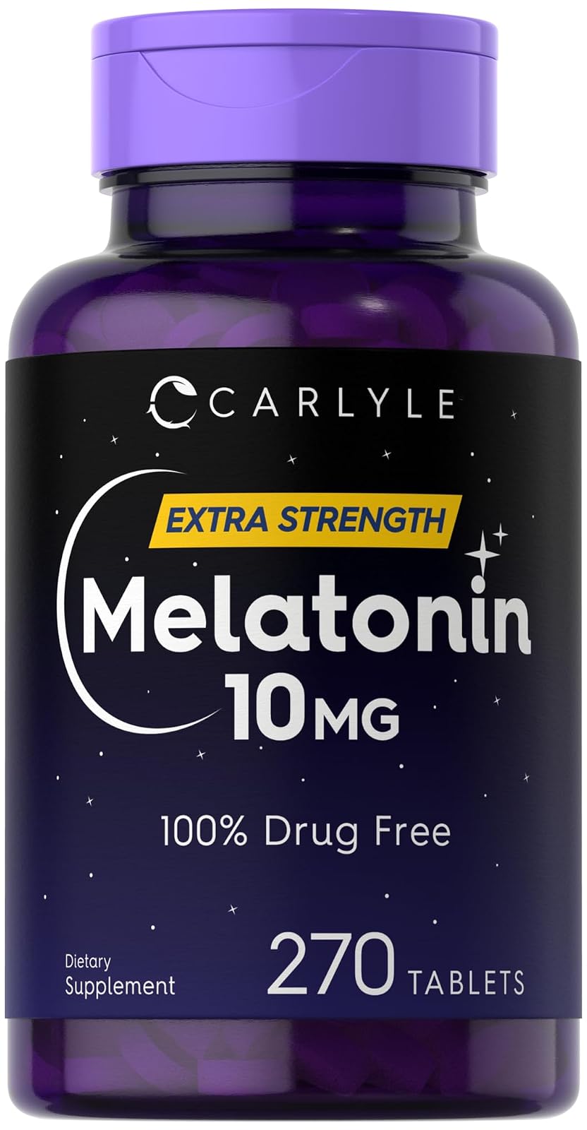 Carlyle melatonin 10mg tablets for sleep