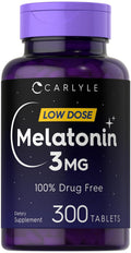 Carlyle melatonin 3 mg tablets for sleep