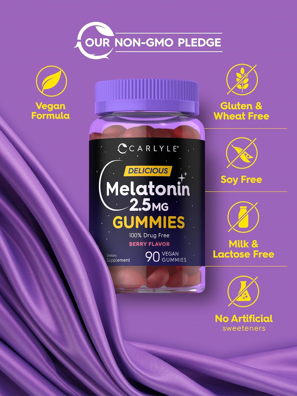 Carlyle melatonin 90 count for convenience